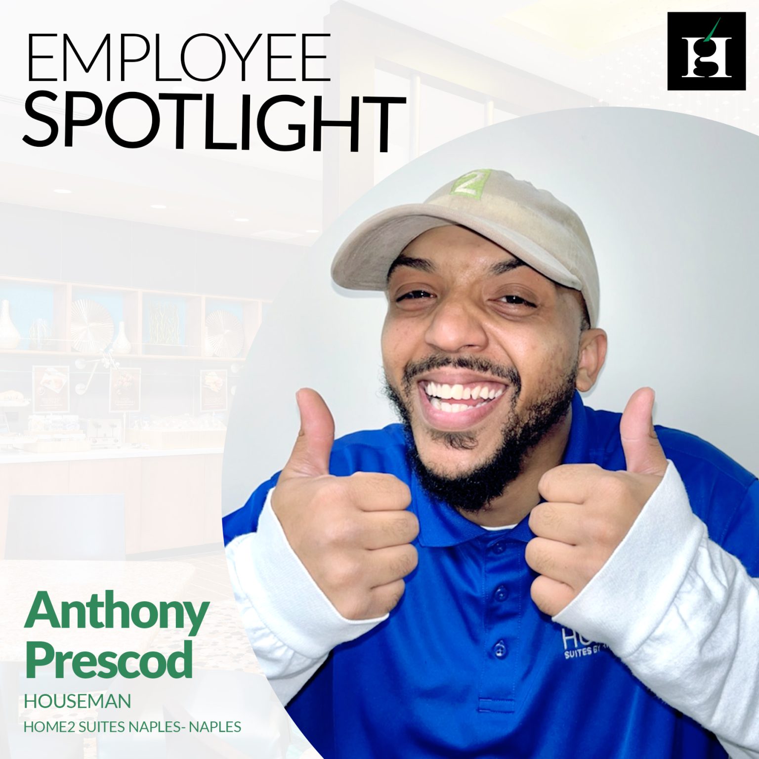 Employee Spotlight: Anthony Prescod | Good Hospitality Employee Spotlight: Anthony Prescod | Good Hospitality